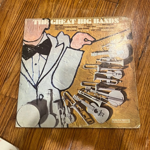 Media | The Great Big Bands Lp Vinyl Record Css 156 Harry James Clyde Mccoy | Poshmark